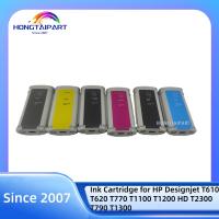 China Empty Ink Cartridge 130ml 72 C9403A-MK C9370A-PK for HP Designjet T610 T620 T770 T1100 T1200 T790 T1300 for sale