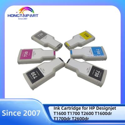 China Empty Ink Cartridge 300ml 730 Compatible for HP Designjet T1600 T1700 T2600 Series for sale