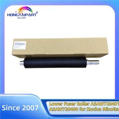 China Lower Fuser Roller A5AW720401 A5AW720400 for Konica Minolta Press C6085 C6100 C6110 C1085 C1100 for sale