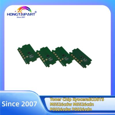China Toner Chip TK5244 Compatible for Kyocera ECOSYS M5526cdw P5026cdw Printers 4 Color Chips for sale