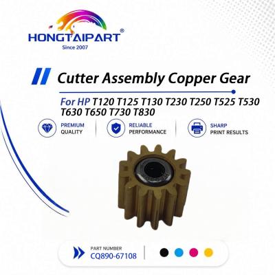 China Cutter Assembly Copper Gear CQ890-67108 for HP T120 T125 T130 T230 T250 for sale