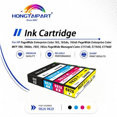China HP PageWide Enterprise & Managed Color Printer Ink Cartridge 982A 982X for sale