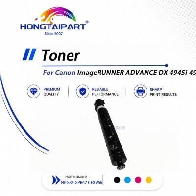 China Toner Cartridge NPG89 GPR67 CEXV66 for Canon iR-ADV DX 4925i 4935i 4945i for sale