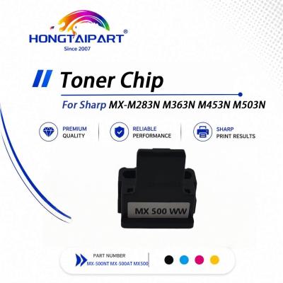 China Sharp MX-M283N M363N M453N M503N Toner Reset Chip MX-500NT MX-500AT MX500 for sale