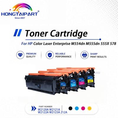 China 212A W2120A Toner Cartridge Fit HP M554dn M555dn M555X M578 Printer for sale
