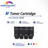 China Compatible 4 Colors Toner Set 84C0H10-84C0H40 for Lexmark CX725 Laser Printer for sale
