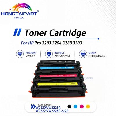 China W2220A W2221A W2222A W2223A Toner Cartridge 222A for HP Pro 3203 3204 3288 3303 for sale