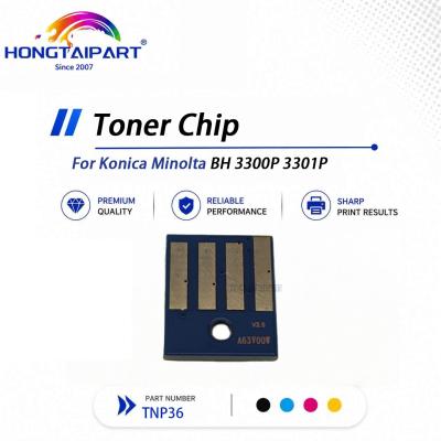 China Konica Minolta TNP36 Toner Cartridge Chip Compatible With Bizhub 3300P 3301P for sale