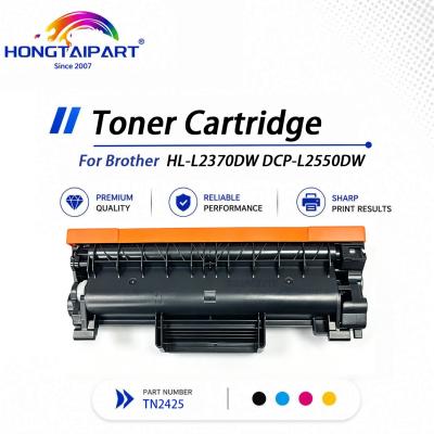 China Vivid Black Low Waste Toner Cartridge TN2425 For Brother HL-L2370DW DCP-L2550DW for sale