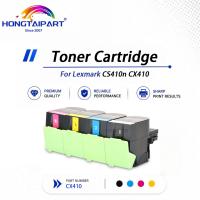 China Clear Image Low Defect Lexmark CX410 Toner Cartridge For CS410n CX410 Office Multifunction Printer for sale