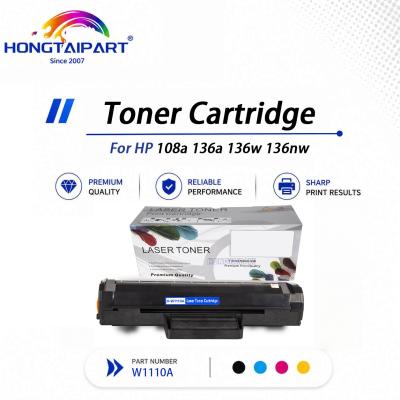 China With Chip Clear Printing HP W1110A Toner Cartridge For 108a 136a 136w 136nw Printer for sale