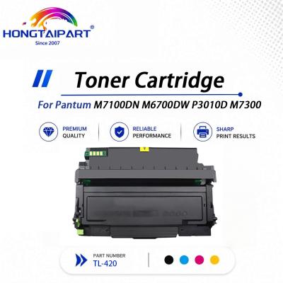China Clear Text High Page Yield Pantum TL-420 Toner Cartridge DL-420 Drum Unit For M7100DN M6700DW P3010D M7300 for sale