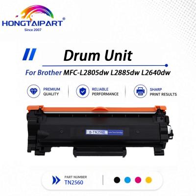 China Consistent-toned TN2560 Toner & DR2560 Drum Unit Anti-fading Compatible For Brother MFC-L2805dw L2885dw L2640dw for sale