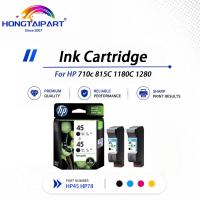 China Chip‑validated Original HP45 51645A & HP78 6578D Ink Cartridge Bleed‑free Archival‑stable Compatible For HP 710c 815C 1180C 1280 CAD Plotter for sale