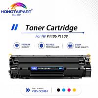 China Yield‑boosted PLUS Version CHG‑CC388A Black Toner Cartridge Density‑stable Anti‑fading Compatible For P1106 P1108 for sale