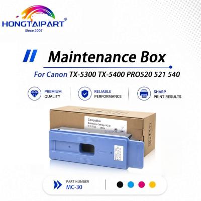 China Leak‑proof MC‑30 Maintenance Box Waste Ink Tank Capacity‑reliable Chip‑identifiable Compatible For Canon TX‑5300 TX‑5400 PRO520 521 540 for sale