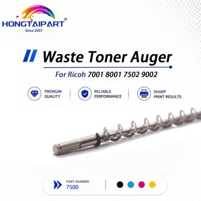 China Anti-Blockage Drum Frame Long Waste Toner Auger For Ricoh 7001 8001 7502 9002 Copier Parts for sale