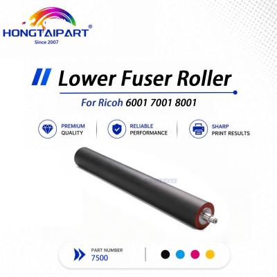 China Anti‑Deformation Heavy Weight Lower Fuser Roller For Ricoh 6001 7001 8001 Copier for sale