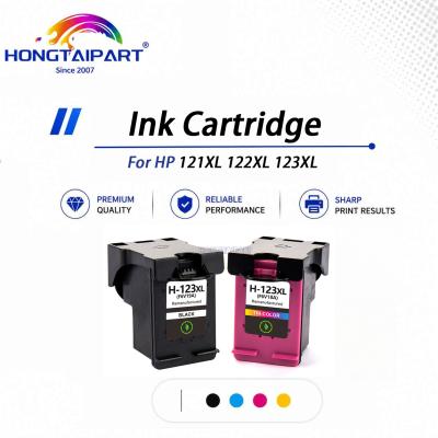 China High Capacity Ink Cartridge HP 121XL 122XL 123XL For Deskjet Series Inkjet Printer for sale