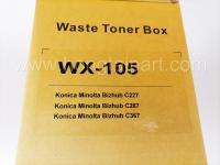 China Waste Toner Bottle for Konica Minolta C227 C287 （WX-105  A8JJ-0Y1 A8JJ-WY1） for sale