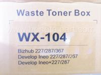 China Waste Toner Bottle for Konica Minolta Bizhub 227 287 367 (WX-104) for sale