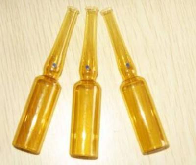 China 40ml Borosilicate 5.0 Single Dose Glass Ampoule Clear Amber Empty Vials for sale