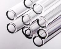 China OEM Amber Glass Tube Screen Printing Easy Open End for sale