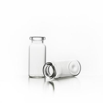 China Borosilicate Glass Tube Vials 1ml to 10ml Screw Cap Transparent for Lab Medical Use for sale