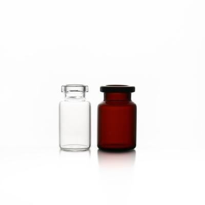 China Customized Frosted Tube Glass Vials for Lab Use for sale