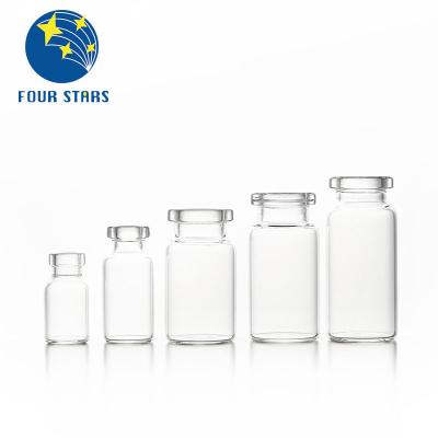 China Low Flow Resistance 15 Ml Glass Vials Alkali Resistant Mini Glass Vials for sale