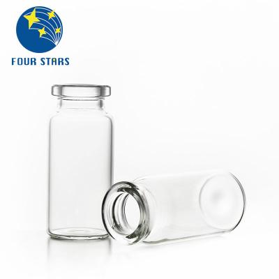 China Transparent Round Tubular Glass Vials Test Tube Vials 2ml to 50ml for sale
