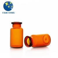 China Amber Glass Tubular Injection Vials 2ml to 30ml ISO USP Pharmaceutical Grade for sale