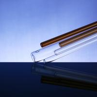 China Borosilicate Amber Glass Test Tubes 6-35mm Heat Resistant 20-120ml for sale