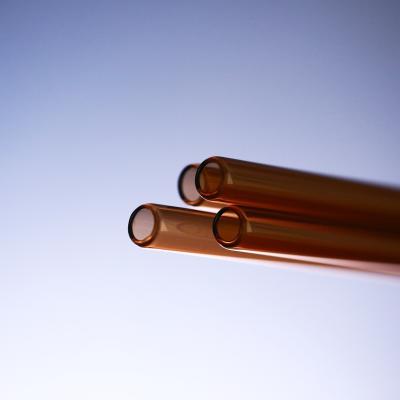 China Medical Colored Borosilicate Glass Tube 1250-1800mm Length Large Diameter for sale