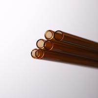 China Amber Clear Neutral Borosilicate Glass Tube COE 5.0 1500mm Length for Pharmaceutical Vials for sale