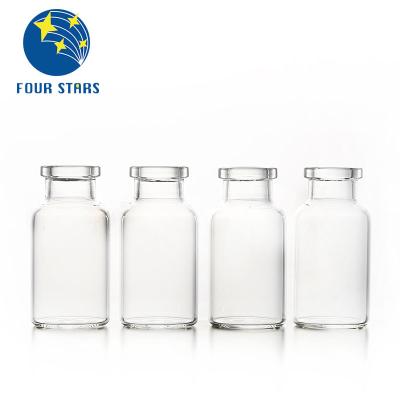 China Neutral Borosilicate Glass Tube Vials 30ml for Liquid and Powder Storage for sale