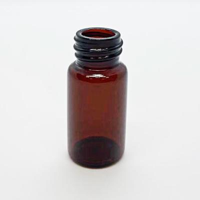 China Borosilicate 5.0 Glass Tubular Essential Oil Vials 10ml with Screw Caps 22mm Diameter for sale