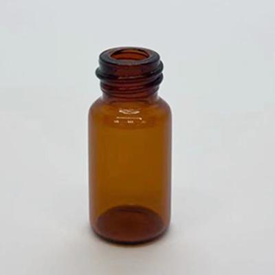 China Pharmaceutical USP Type I Amber Glass Screw Cap Vials 3ml for sale