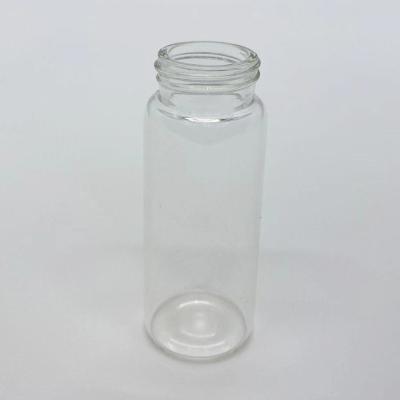 China 20ml Borosilicate Glass Screw Cap Vials 66.5mm Height for sale