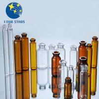 China 10ml Clear Amber Screw Cap Vials Neutral Borosilicate Glass for sale