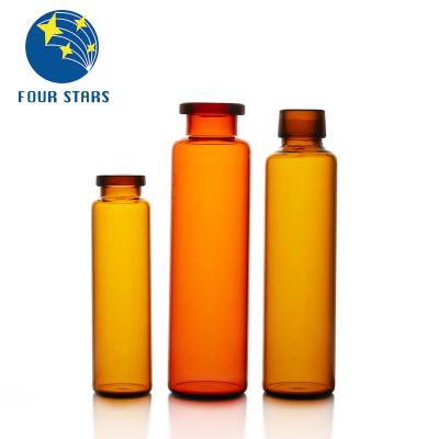 China Amber Glass Oral Liquid Bottle 120ml 102mm Height for Health Supplements for sale