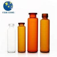 China Low Pollution Clear Amber Glass Oral Liquid Bottle 10ml Vial for Pharmaceutical Use for sale