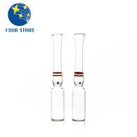 China Easy Open End Empty Glass Ampoules Liquid Medicine for sale
