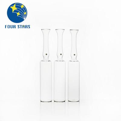 China Vaccine Empty Glass Ampoules Clear And Amber for sale
