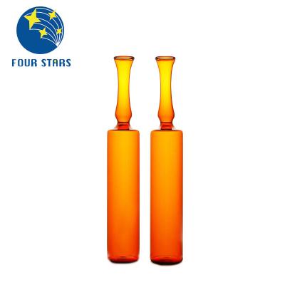 China Borosilicate Glass Ampoules 1ml to 40ml Low Temperature Resistance Clear and Amber for sale