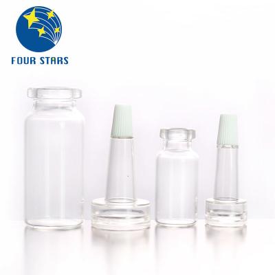 China Custom 3ml 5ml 10ml Pharmaceutical Injection Glass Vials Clear Amber Sterile for sale