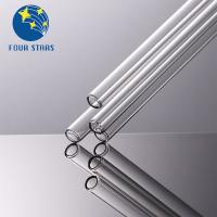 China Borosilicate 5.0 Flat Transparent Glass Tube Heat Resistant Test Tubes ODM for sale