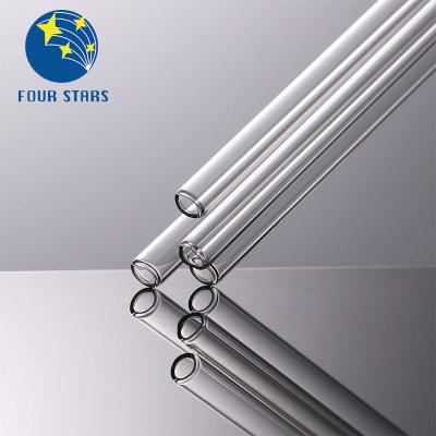 China Borosilicate 5.0 Flat Transparent Glass Tube Heat Resistant Test Tubes ODM for sale