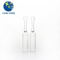 China Clear And Amber Empty Glass Ampoules Easy Open End for sale