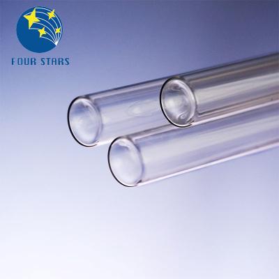 China Lightweight Transparent Glass Tube 2.2g/cm2 Density for Chemical Lab Equipment for sale